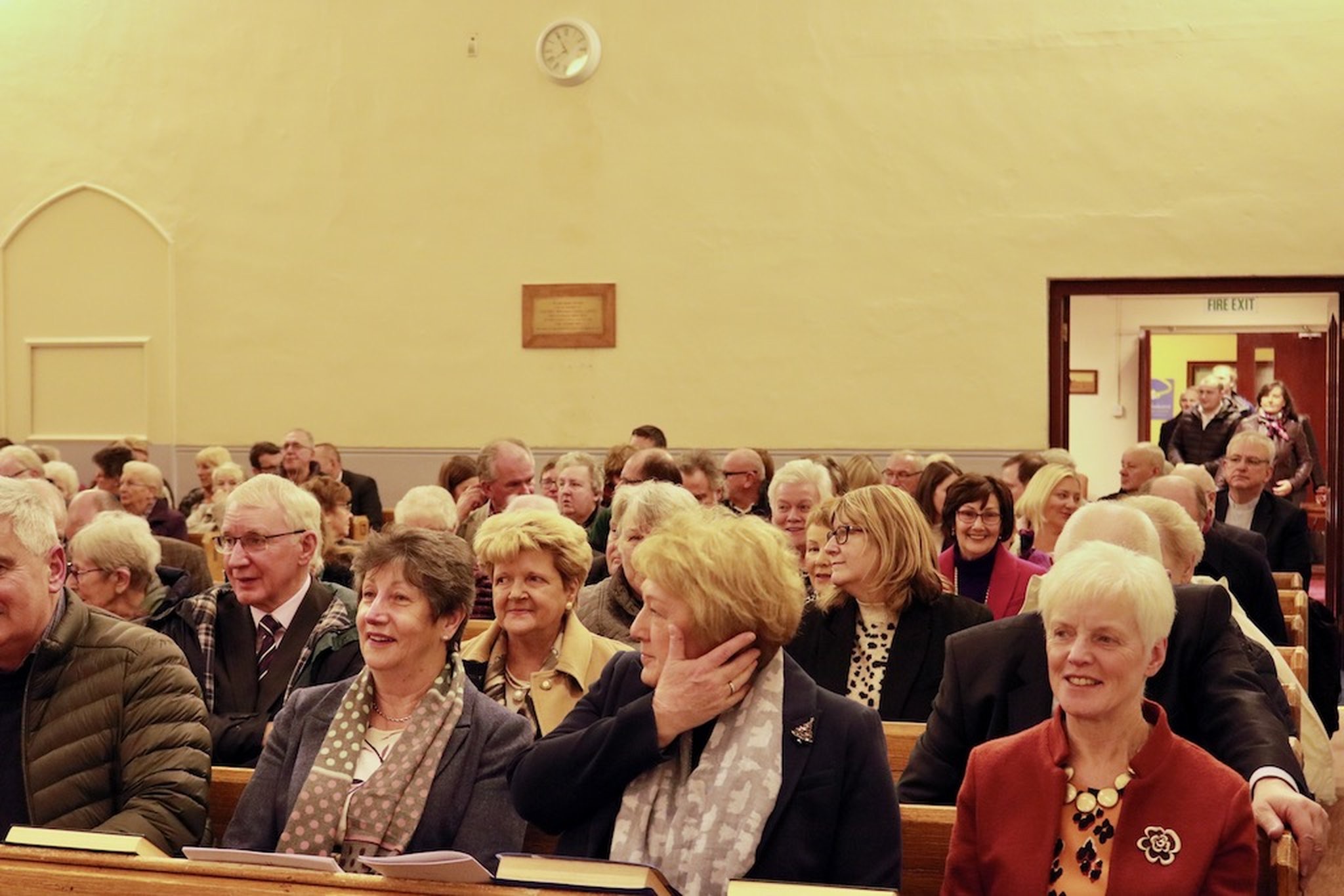 Members of the congregation - St. Finnians' Parish Church